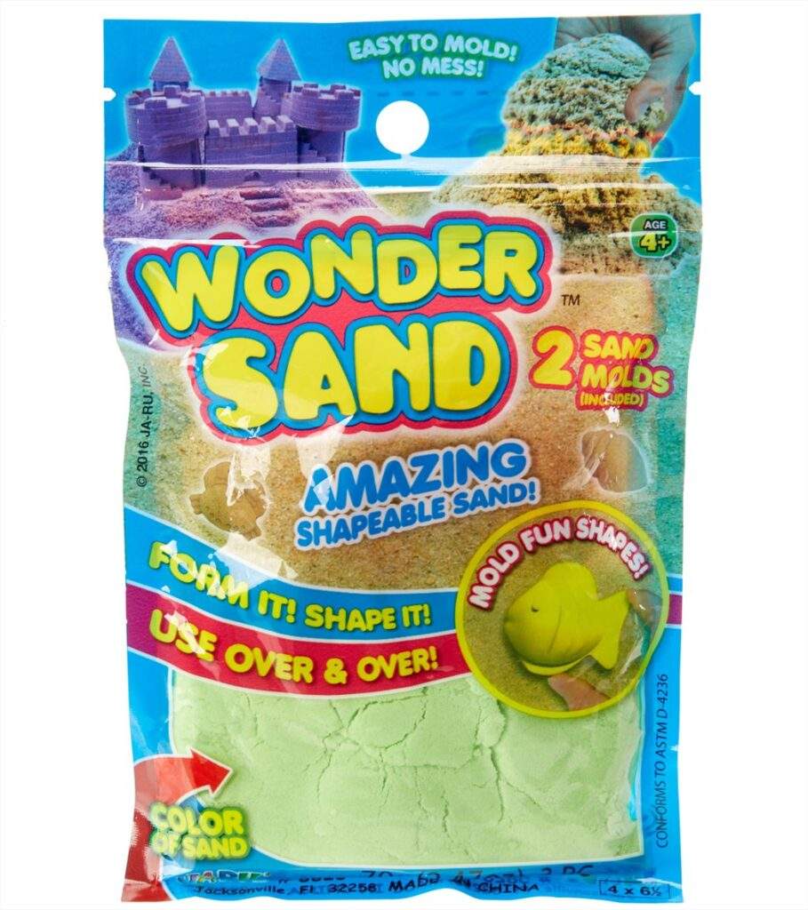 Wonder Shapeable Sand - Captivating Science
