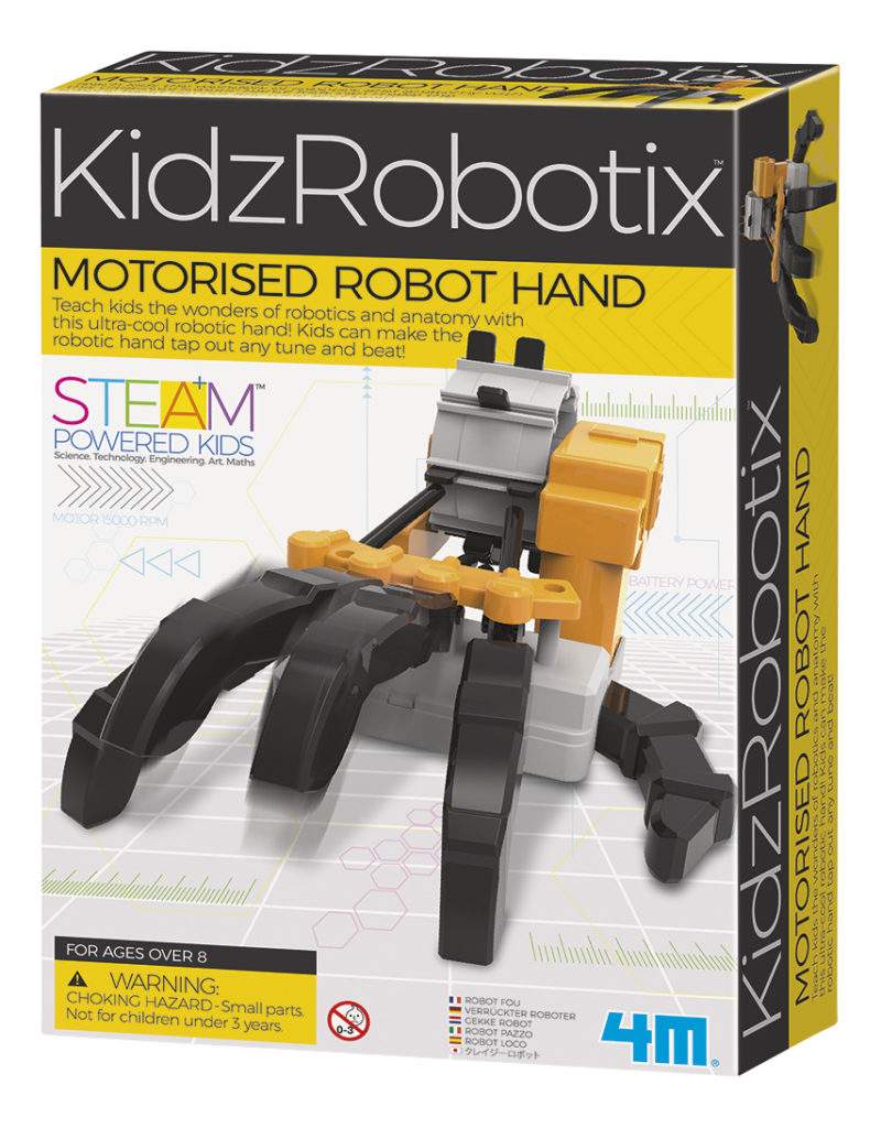 Motorized Robot Hand (KidzRobotix) - Captivating Science