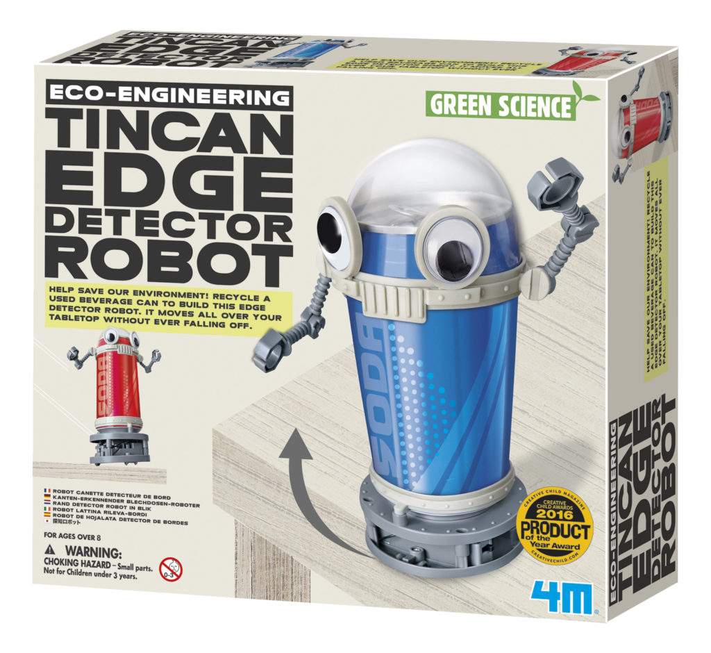 Tin Can Edge Detector Robot - Captivating Science