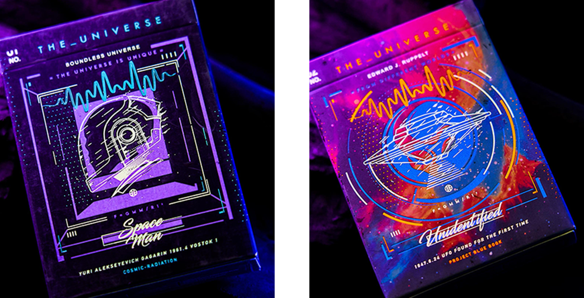 The Universe Playing Cards (Spaceman or UFO Edition) - Captivating Science