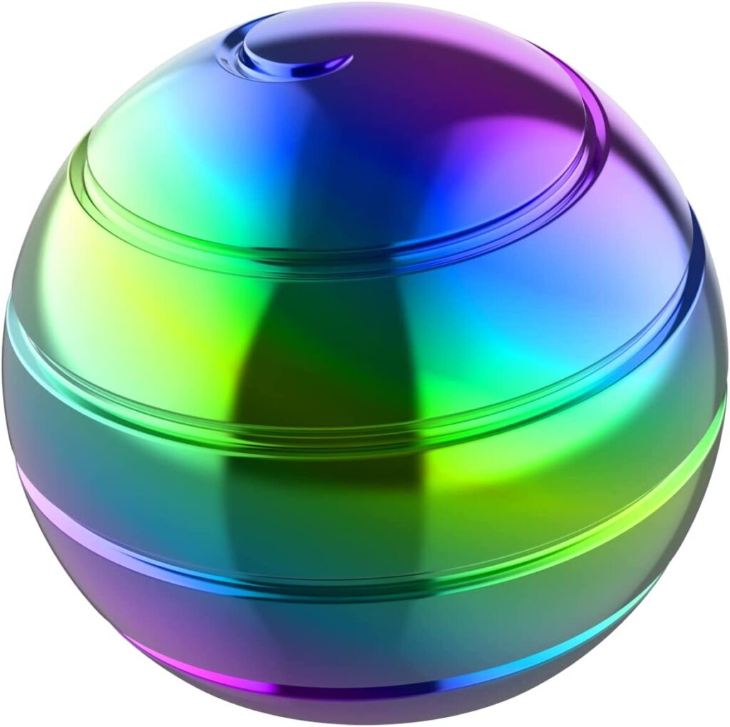 Gyroscope Rainbow Sphere - Captivating Science