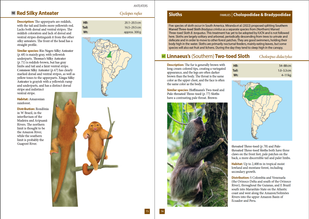 Mammals of South America Book - Captivating Science